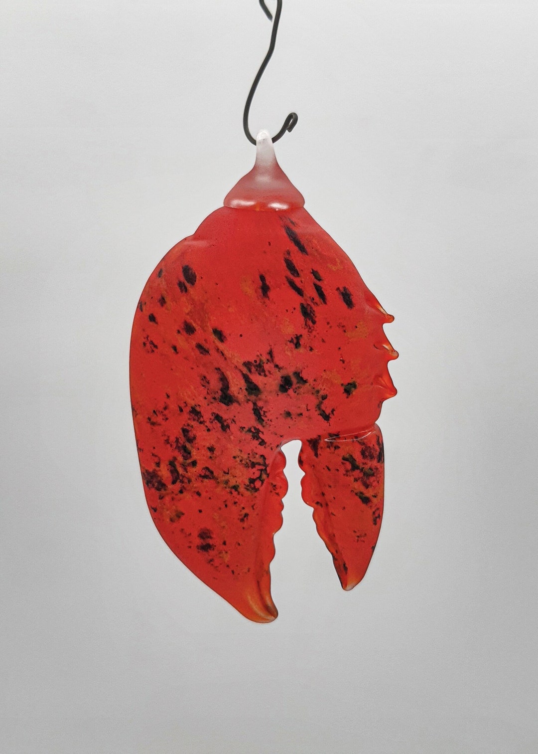 Glass Lobster Claw Ornament - Etsy