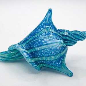 Blown Glass Conch Shell - Etsy