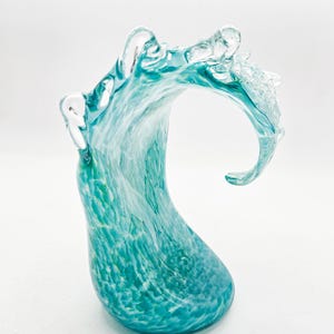 Blown Glass Wave - Etsy