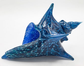 Blown Glass Conch Shell - Etsy