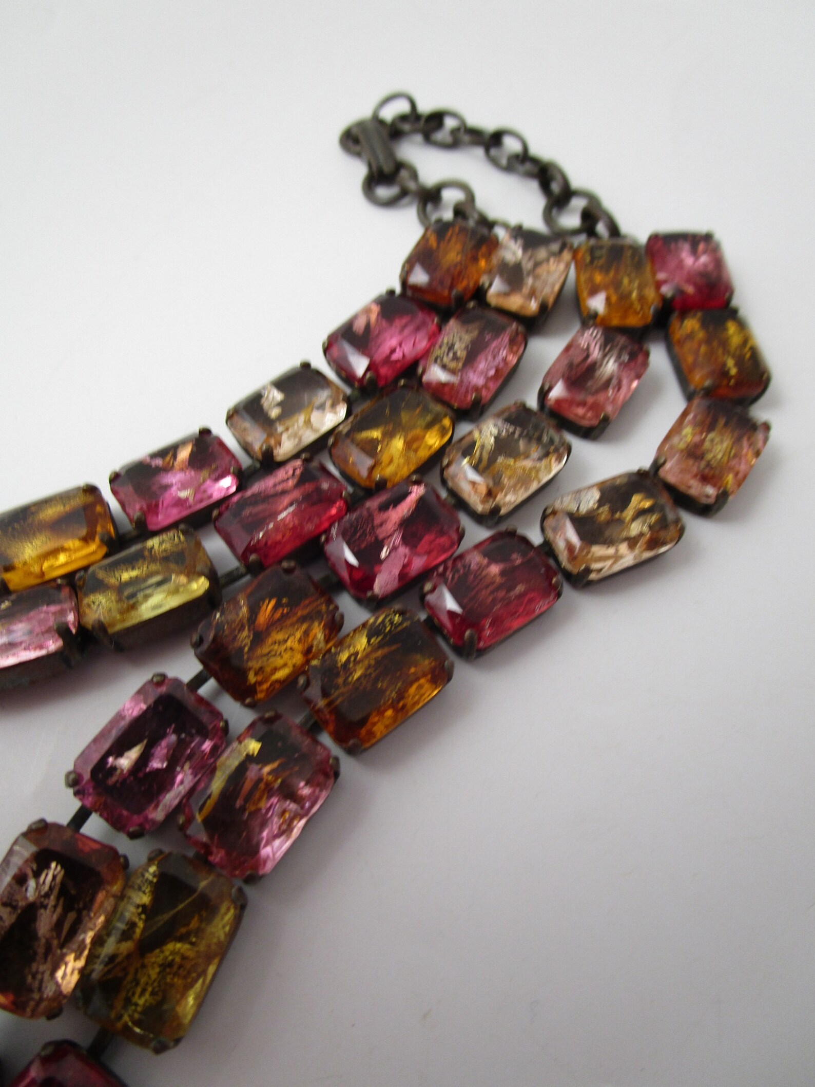 Vintage Jean Louis Blin Paris Crystal Glass Faceted Cabochons - Etsy