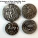 4 Versions of Zeus Coins , Set 2. King of the Gods. Most Famous Coins ...