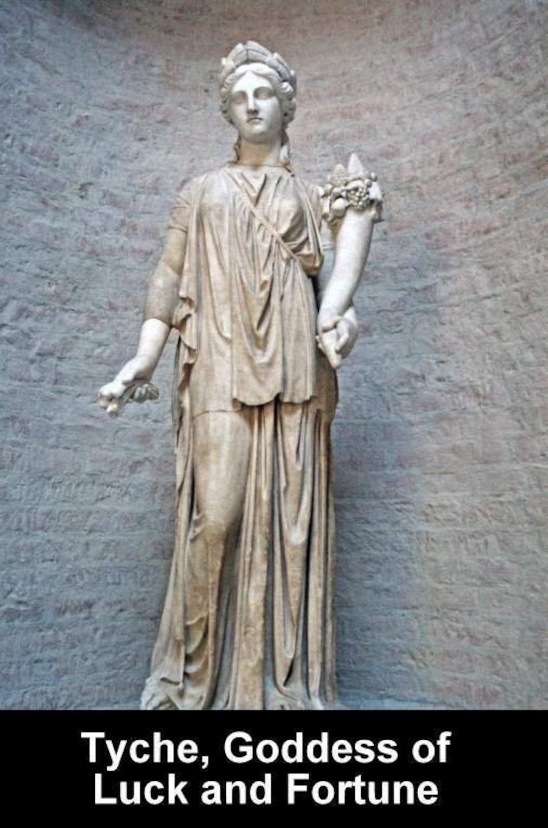 Tyche and Owl, Greek Goddess of Luck and Fortune, Change Your Luck, Famous Greek Mythology Coin ...