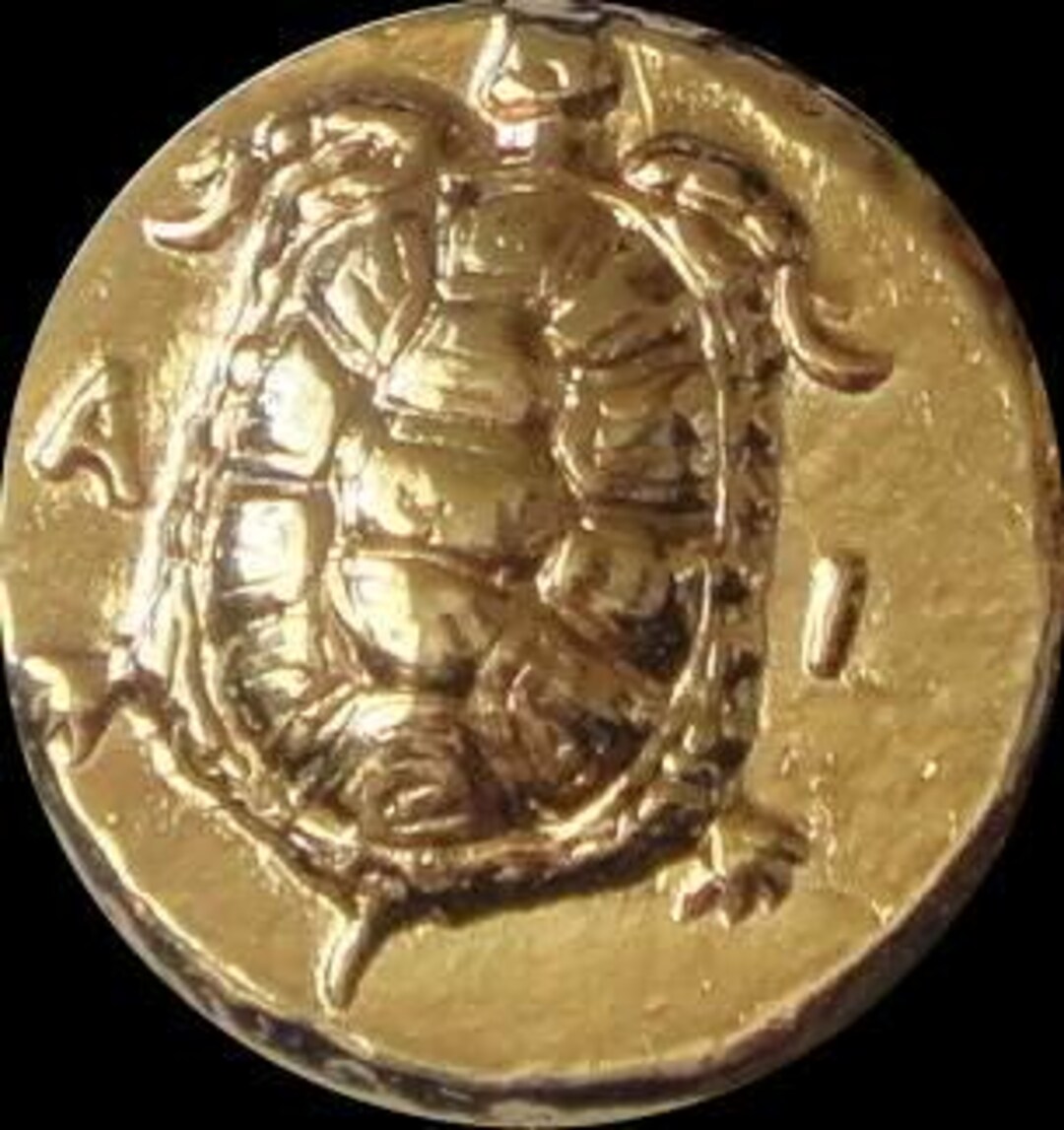 Tortoise, Shows the Decline of Aegina as a Naval Power, Famous Greek ...
