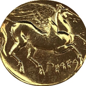 Tanit Goddess of Carthage & Pegasus Winged Horse, Famous Greek ...