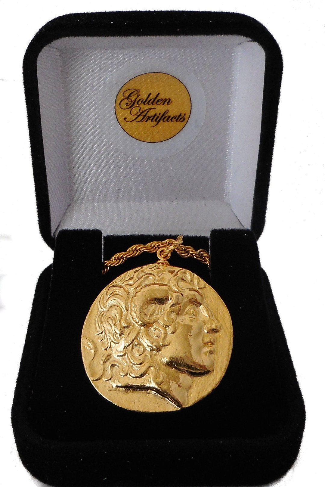 Alexander the Great and Athena, Struck by Lysimachos, Pendant With ...
