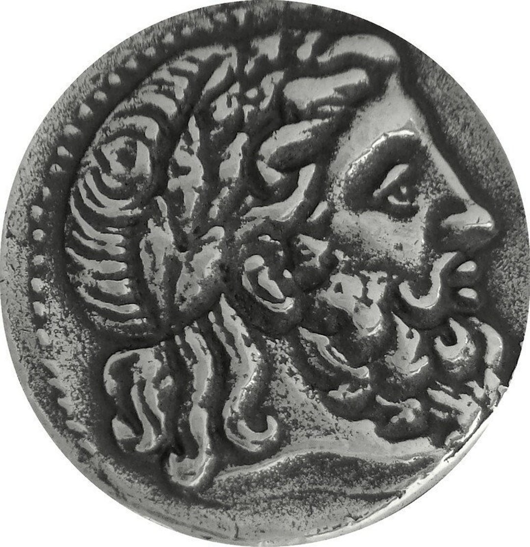 ZEUS Famous Greek Mythology Coin King of the Gods Ruler of - Etsy