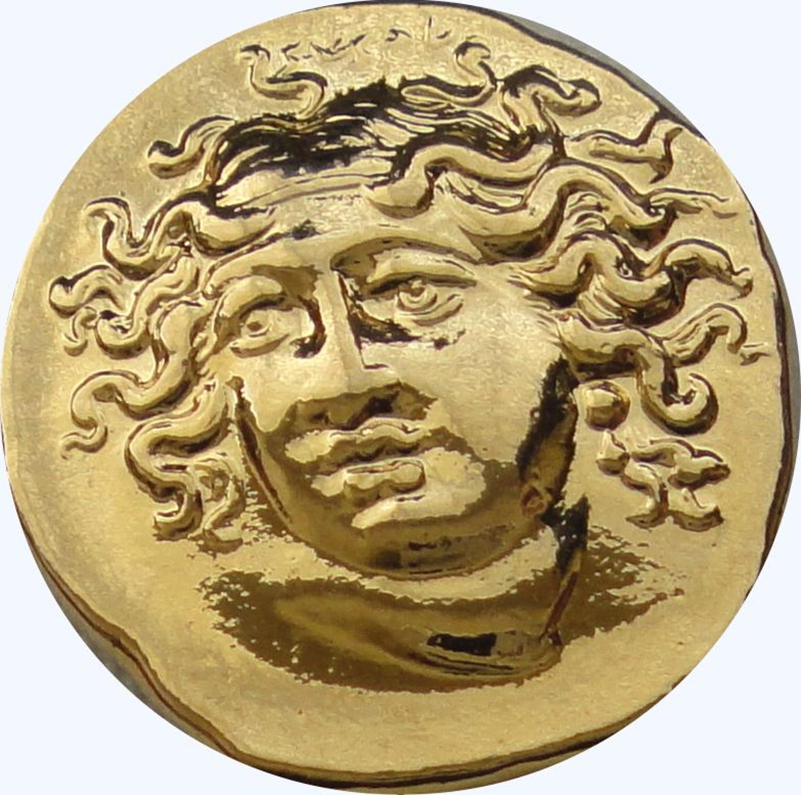 Larissa, Famous Greek Mythology Coin, Nymph of Thessaly, Famous for ...
