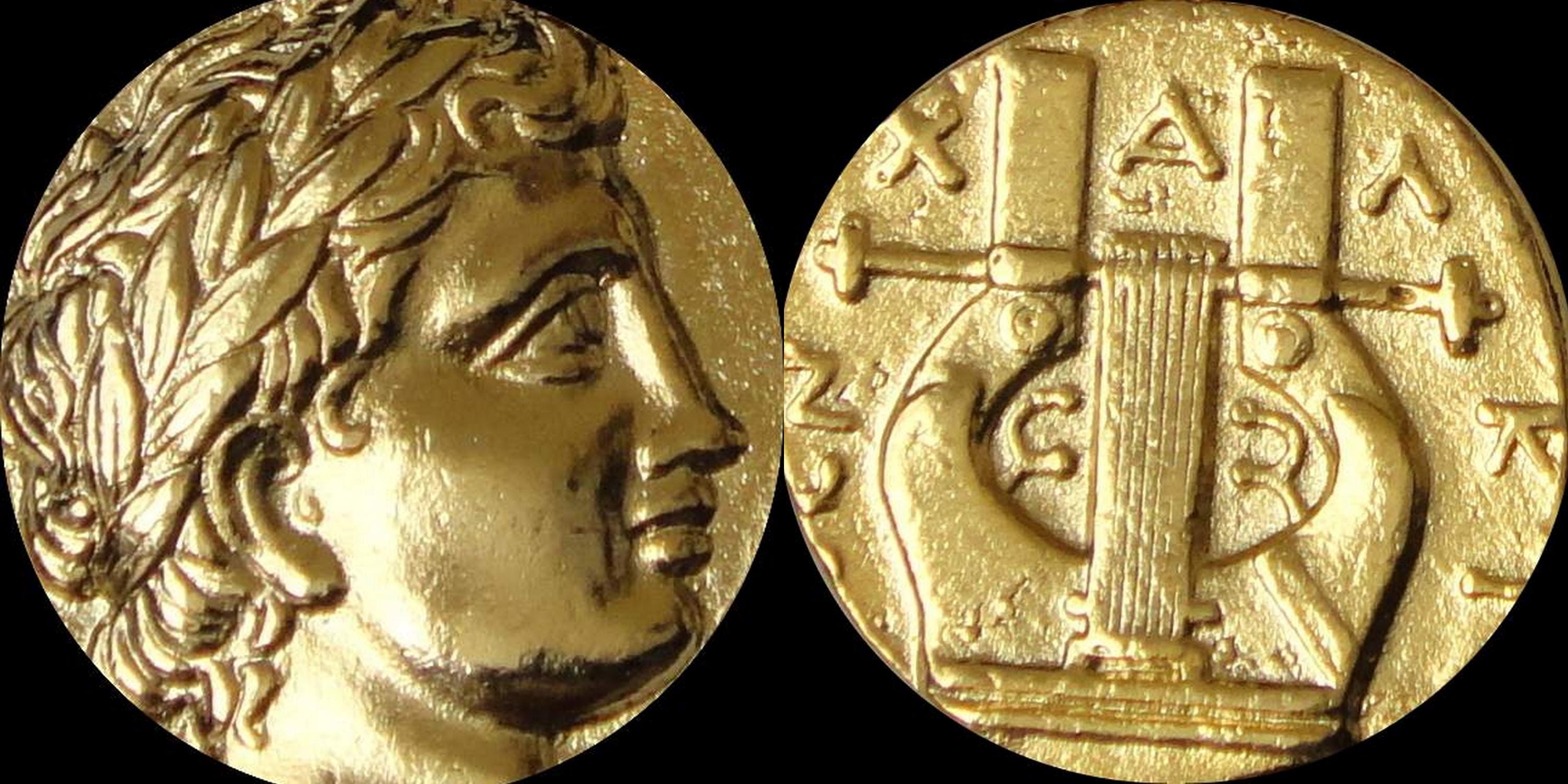 Apollo & Lyre, Son of Zeus, God of the Sun, Most Famous Greek Coin ...