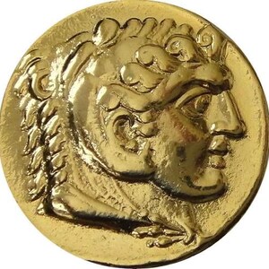 3 Famous Greek Coins of Alexander the Great, Percy Jackson Teen Gift ...
