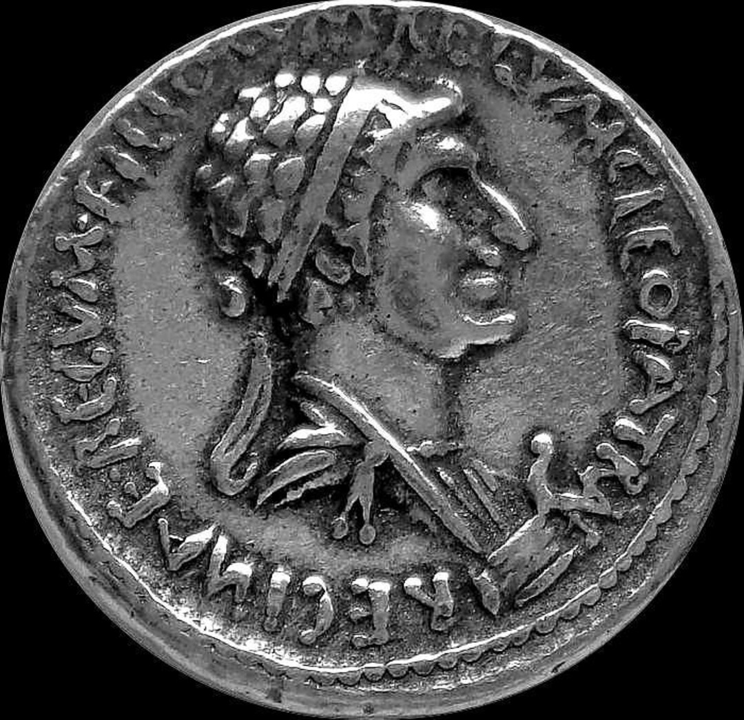 Cleopatra and Marc Antony Famous Roman Coin Most Famous - Etsy
