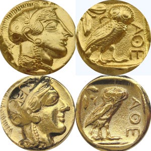 Athena and OWL 2 Variations of the Most Famous Greek Coin, "mark of ...