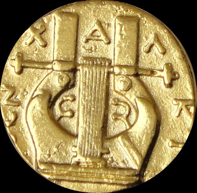 Apollo & Lyre, Son of Zeus, God of the Sun, Most Famous Greek Coin ...
