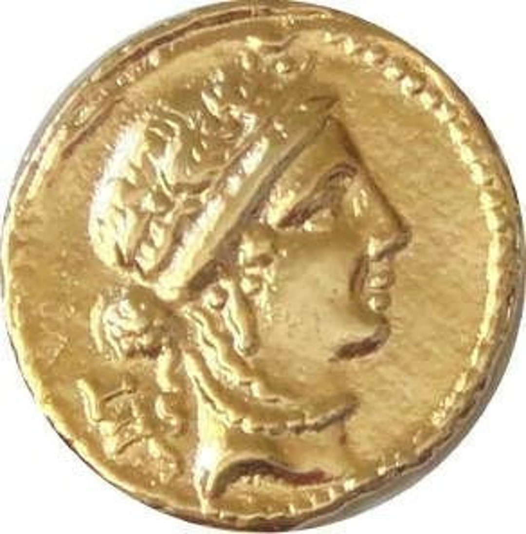 Julius Caesar and Venus, Famous Historical Roman Coin, Aureus, Emperor ...