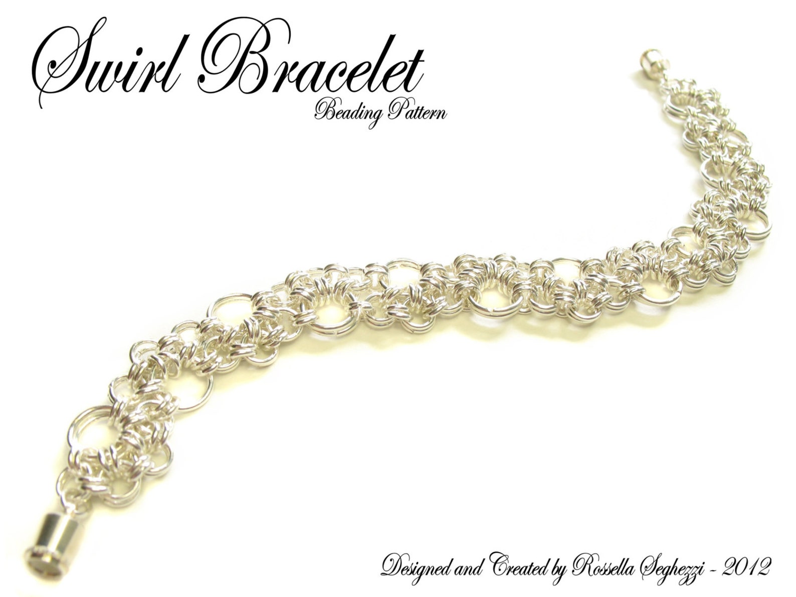 Bead Pattern Swirl Bracelet - Pdf File Only for Personal Use - Etsy