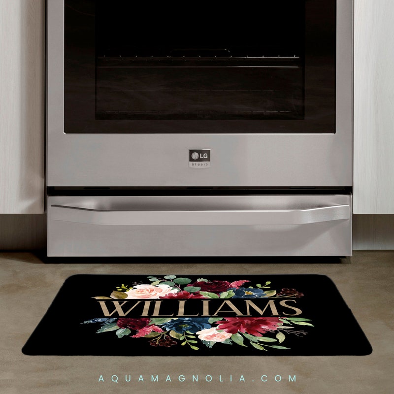 Personalized Kitchen Mat - Etsy