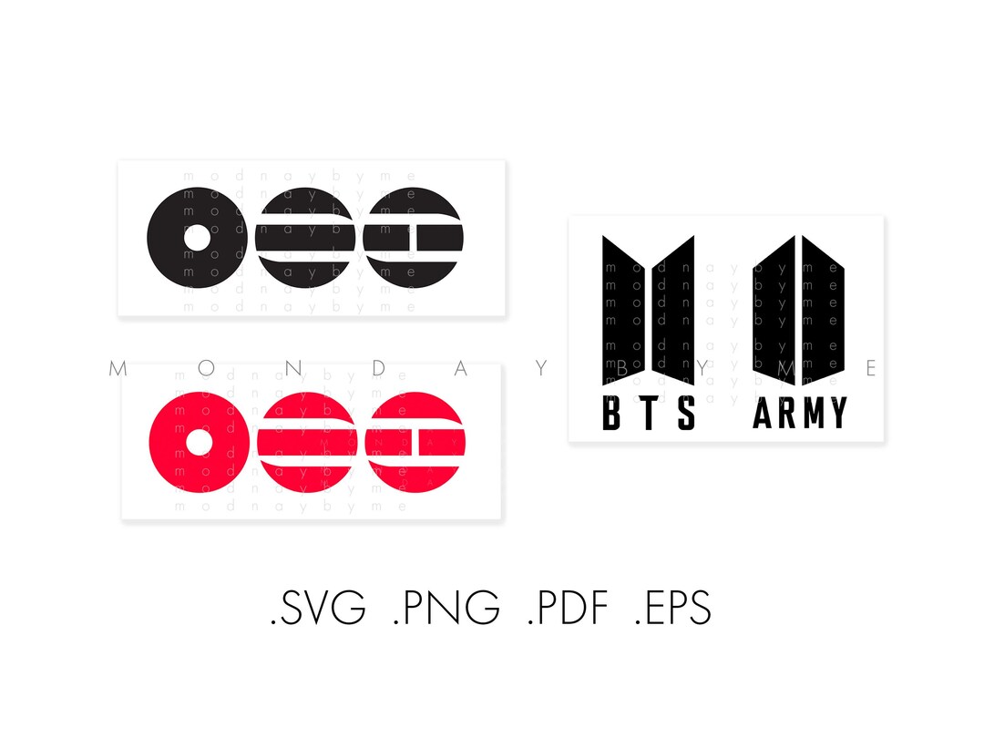 BTS World Tour Army Logo .svg .pdf .eps .png - Etsy Canada