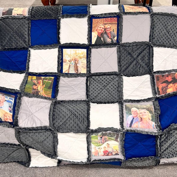 Photo Quilt - Etsy