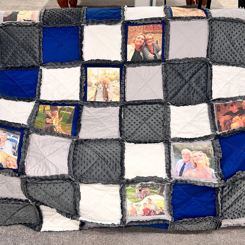 Photo Quilt - Etsy