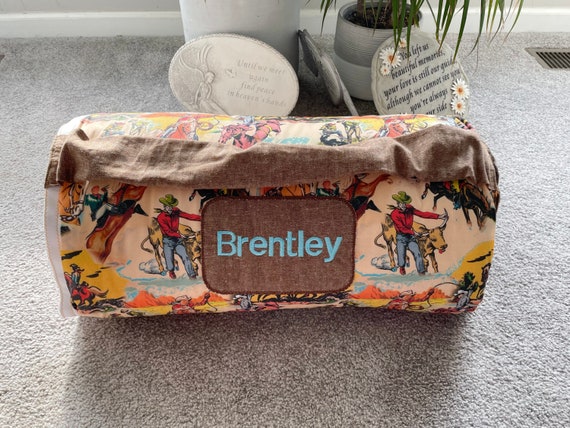 Vintage Cowboy Nap Mat Cowboy Rest Mat boy Rest | Etsy