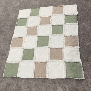 Linen Rag Quilt - Etsy