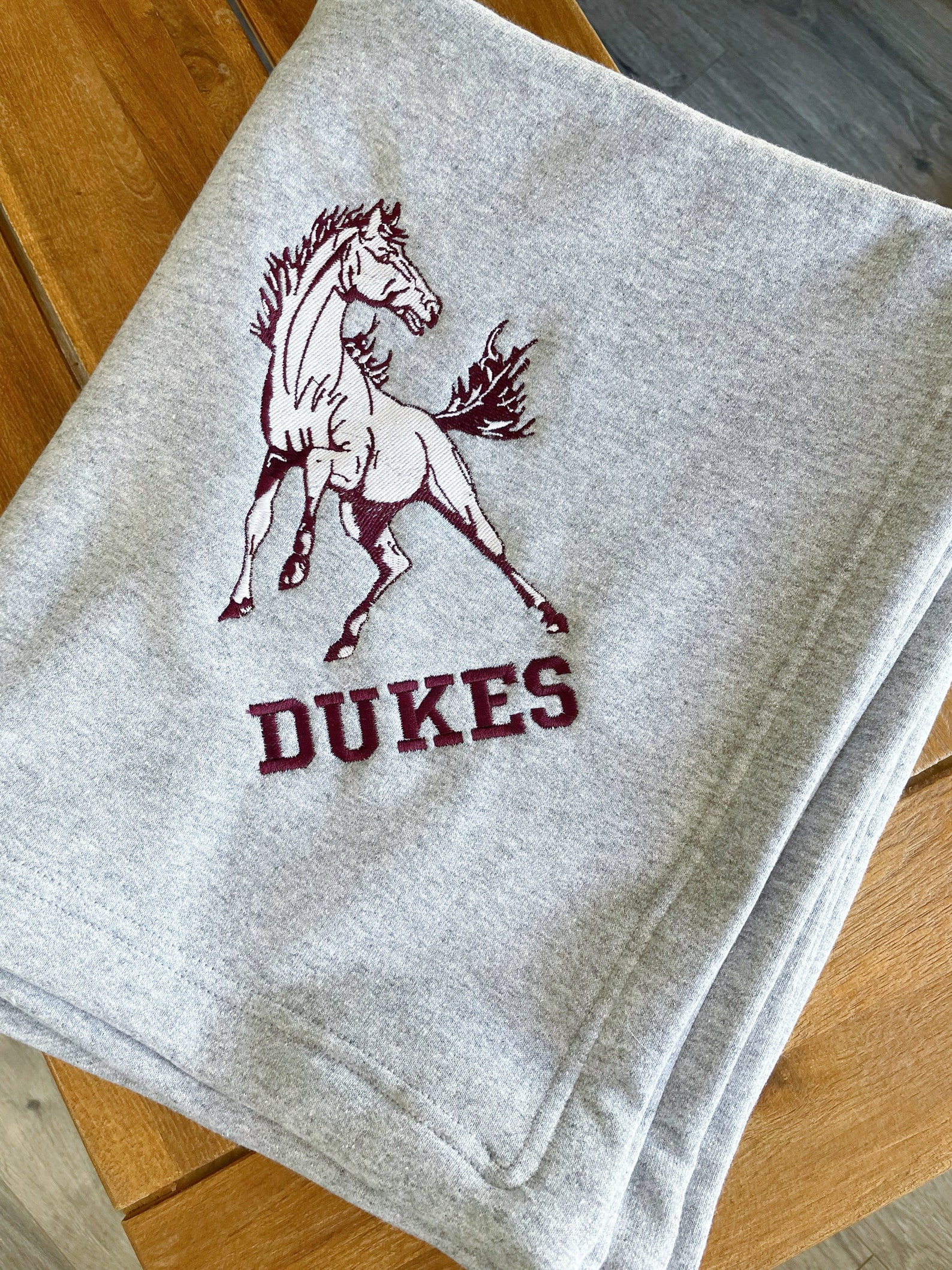 Personalized Stadium Blanket-high School Mascot Blanket-custom - Etsy