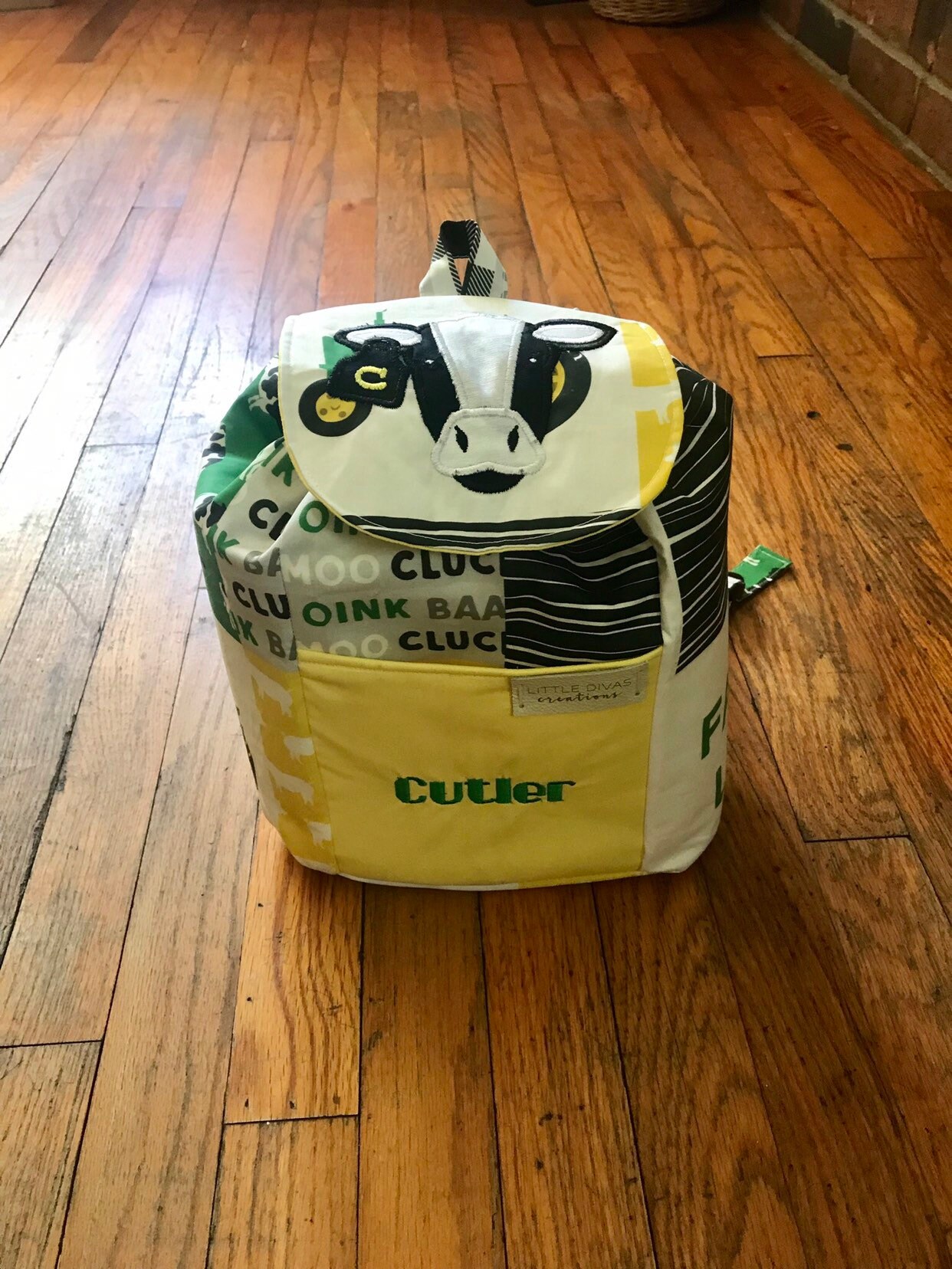 Personalized Toddler Backpack- Personalized Boys Backpack-farm Backpack ...