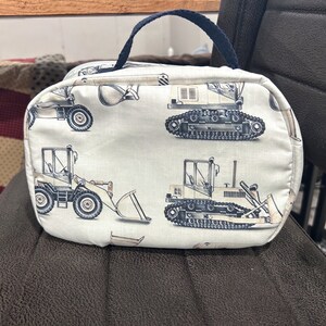 Construction Lunch Box-kids Lunch Box-personalized Lunch Bag - Etsy