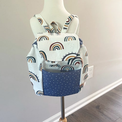 Toddler Backpack-toddler Mini Backpack-rainbow Mini Backpack - Etsy