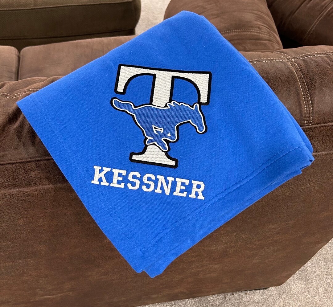 Personalized Stadium Blanket-high School Mascot Blanket-custom Stadium ...