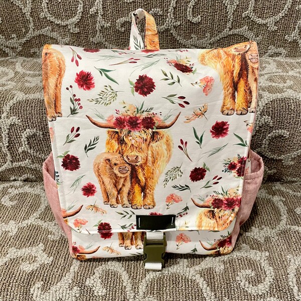 Cow Backpack - Etsy