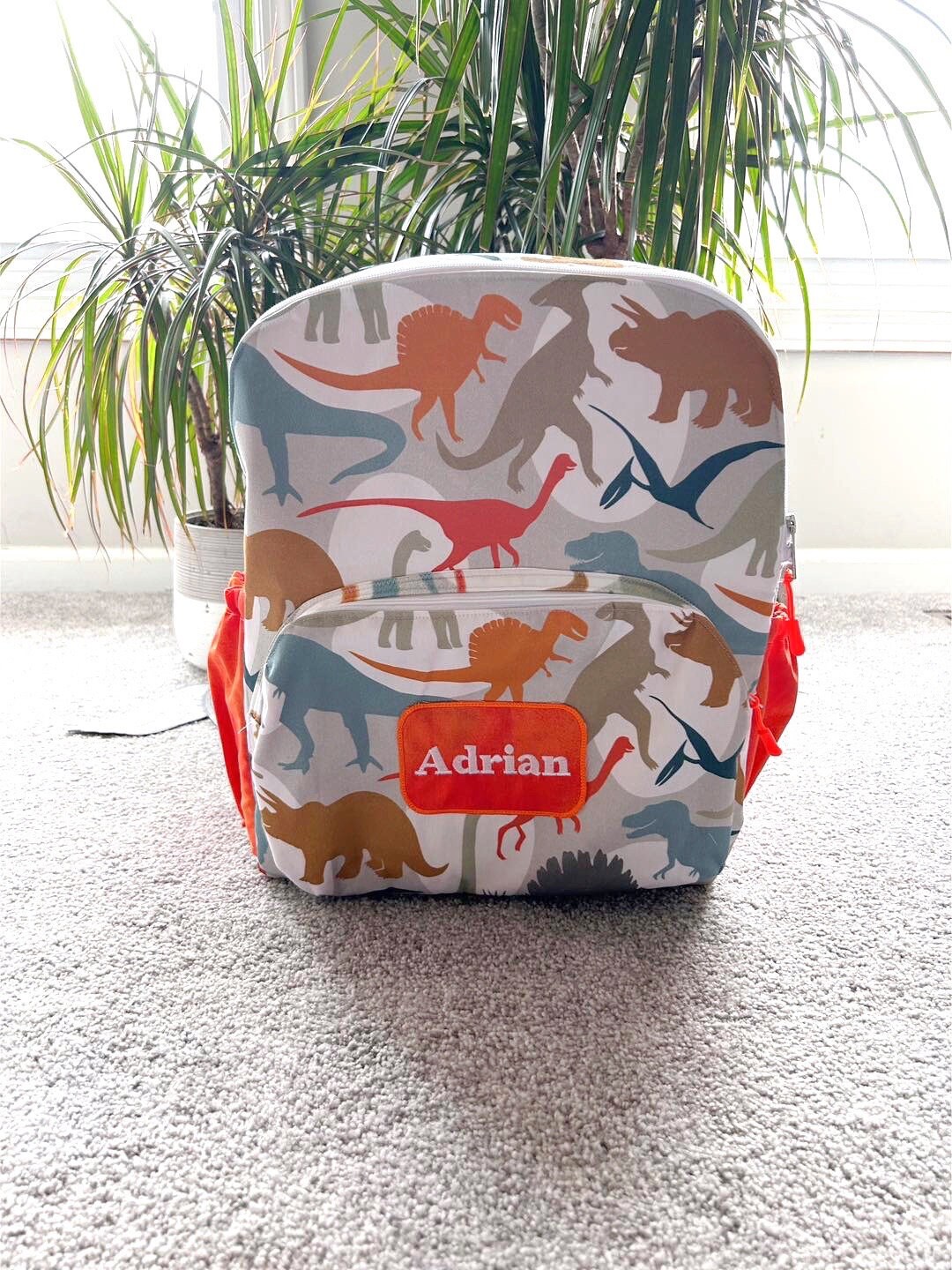 Dino Backpack-dinoprint Backpack- Carry on Backpack -diaper Bag ...