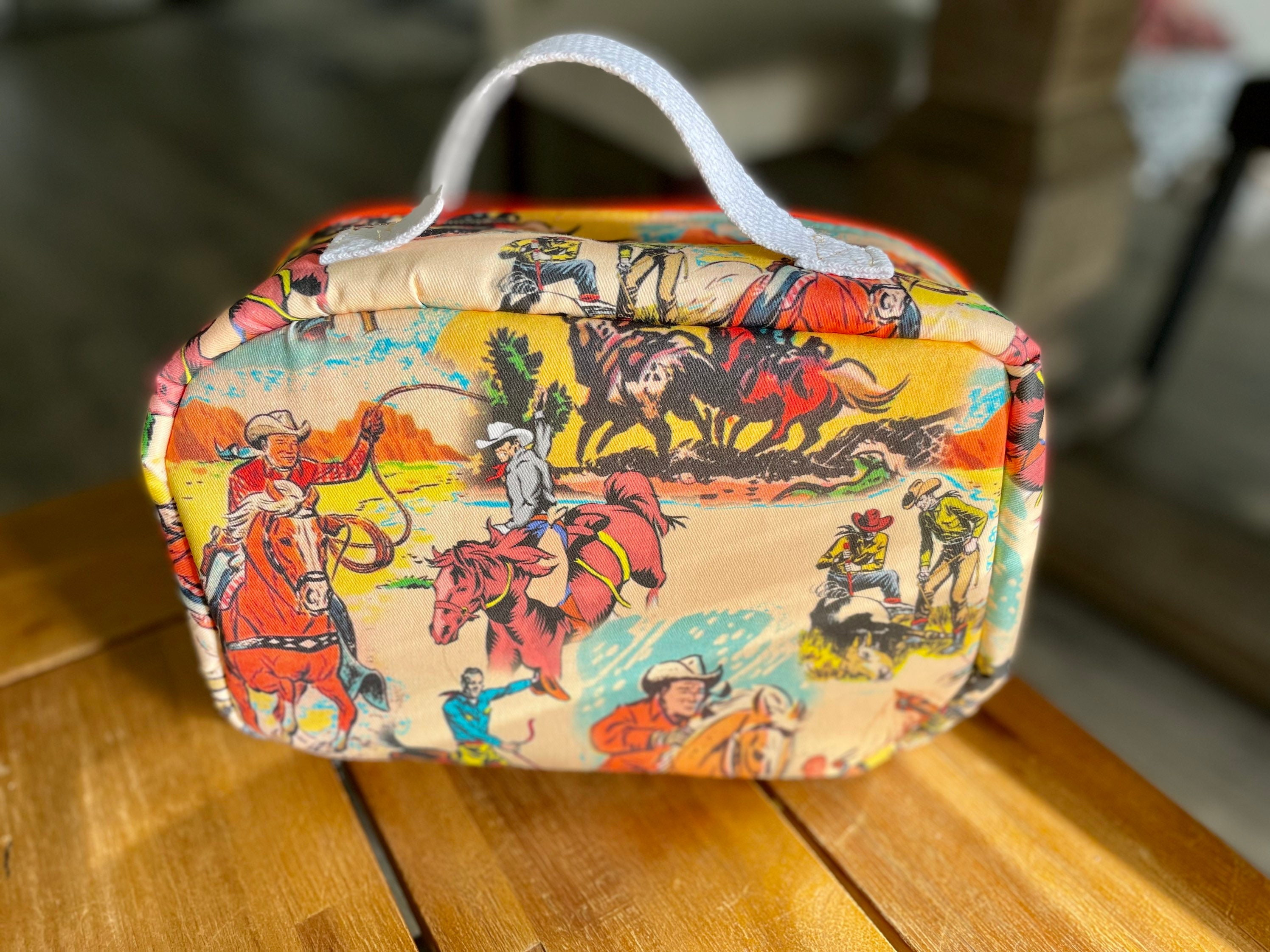 Vintage Cowboy Lunch Box-cowboy Lunch Box - Etsy