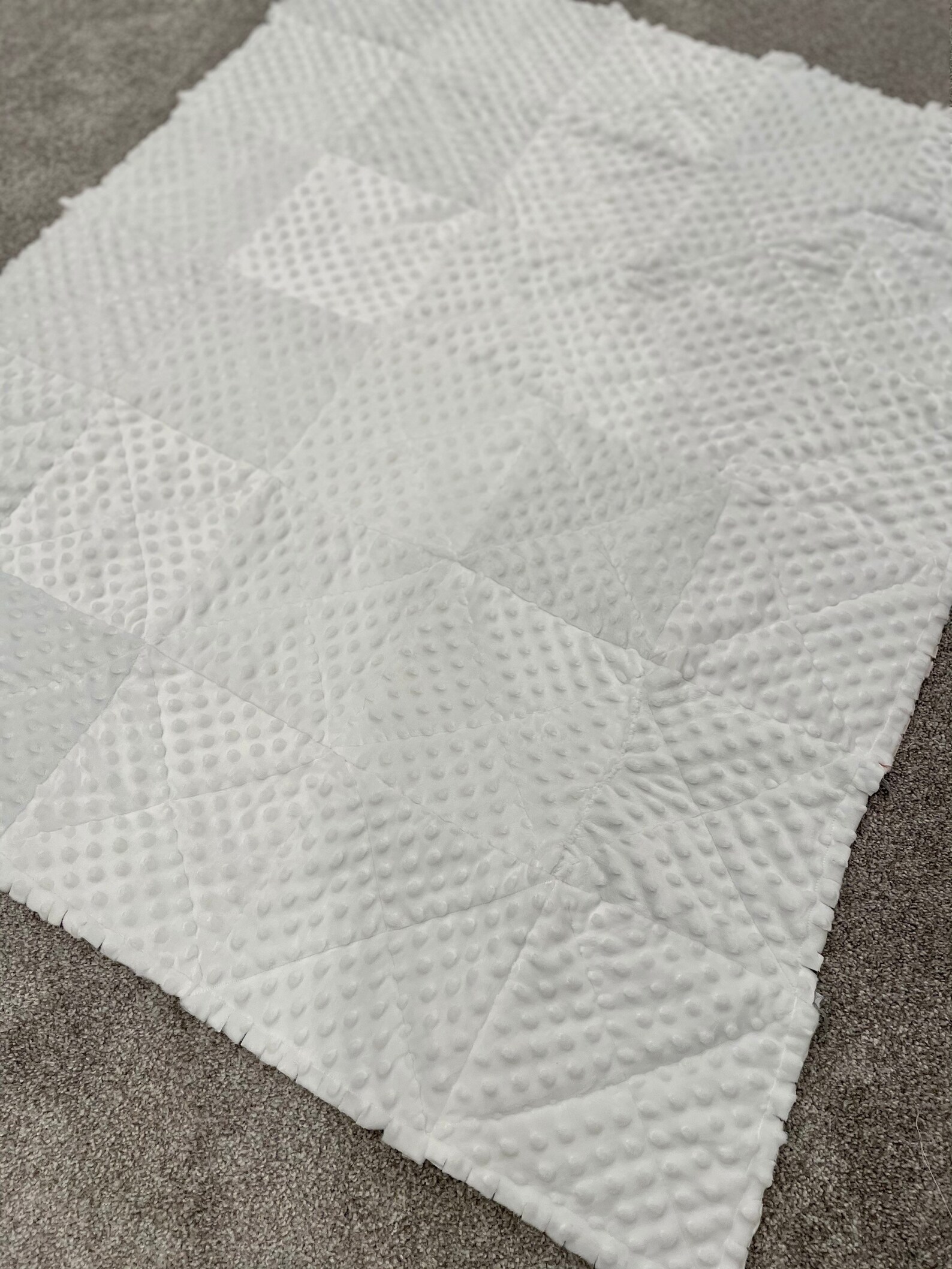 Linen Rag Quilt - Etsy