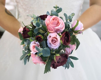 Dusty Pink Bouquet - Etsy