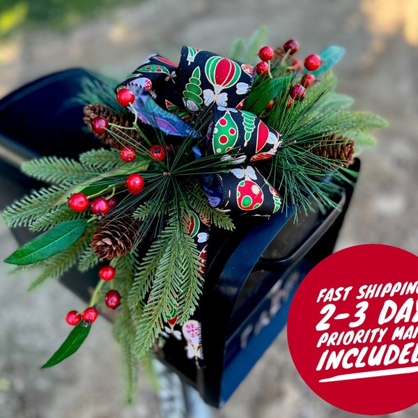 Horizontal Christmas Swag - Etsy