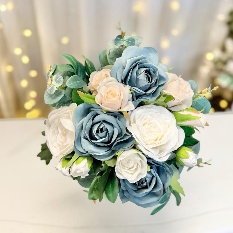 Dusty Blue Ranunculus - Etsy
