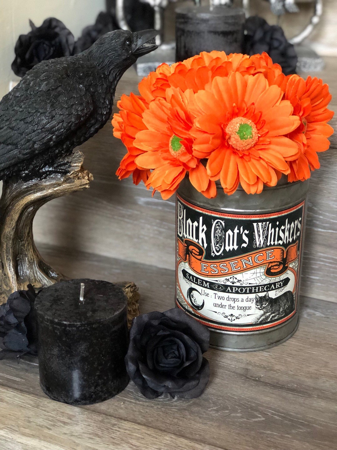 Tangerine Orange Daisy Bouquet - Bridal Wedding Bouquet - Etsy