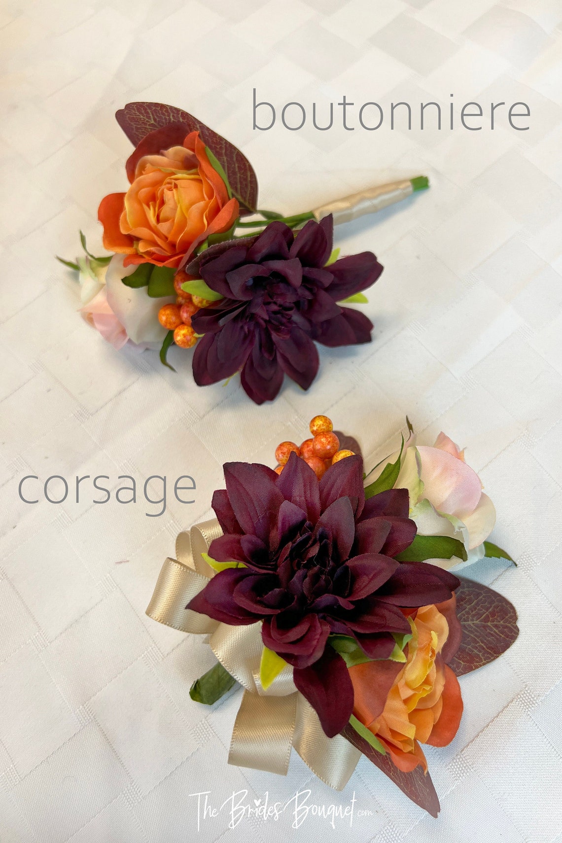 Autumn Corsage for Women | Fall Women's Corsage | Homecoming Flowers - Etsy