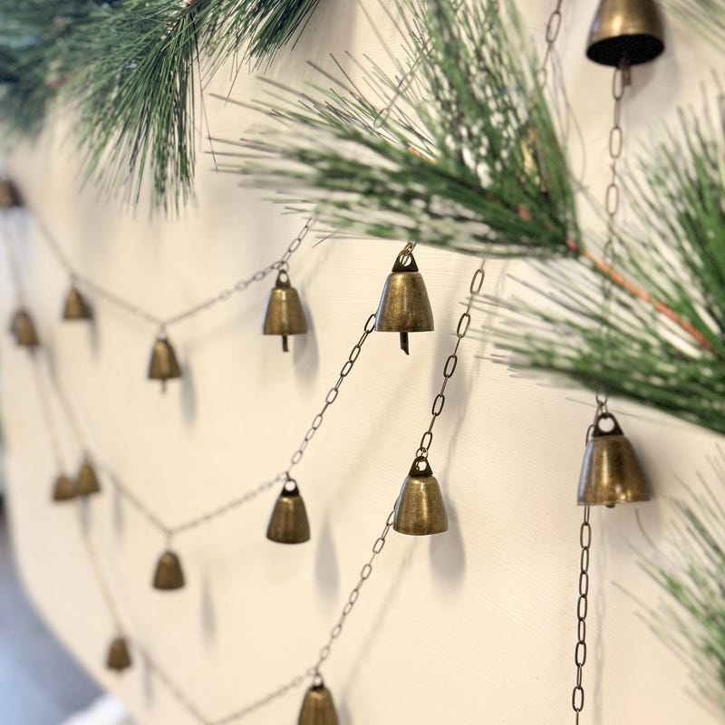 Bell Garland - Etsy
