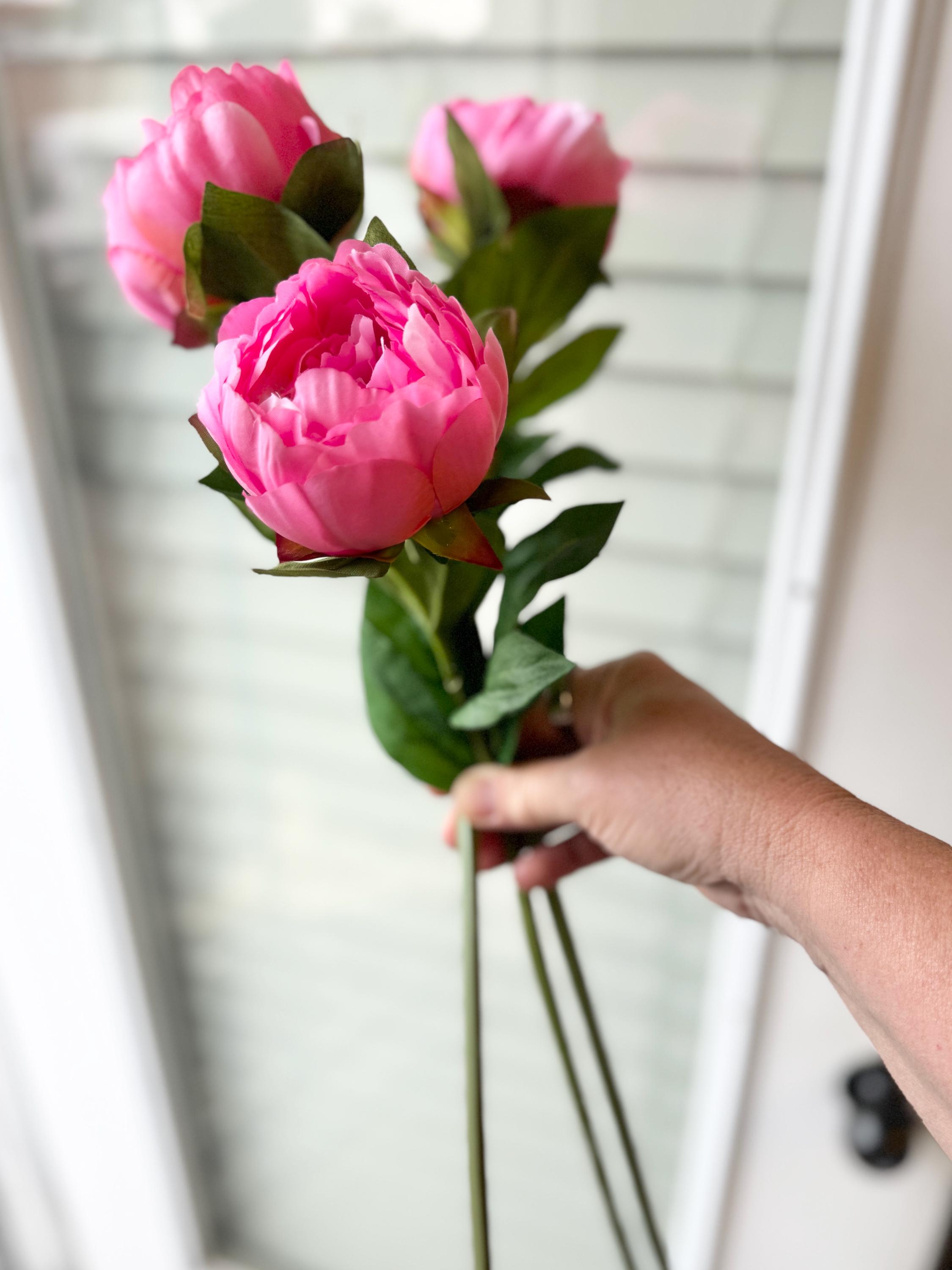 Peony fake store