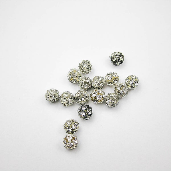 Rhinestone Antique Beads - Etsy