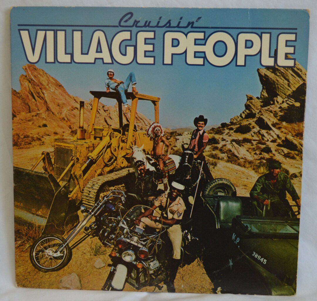 Vintage Record Village People: Cruisin Album NBLP-7118 - Etsy