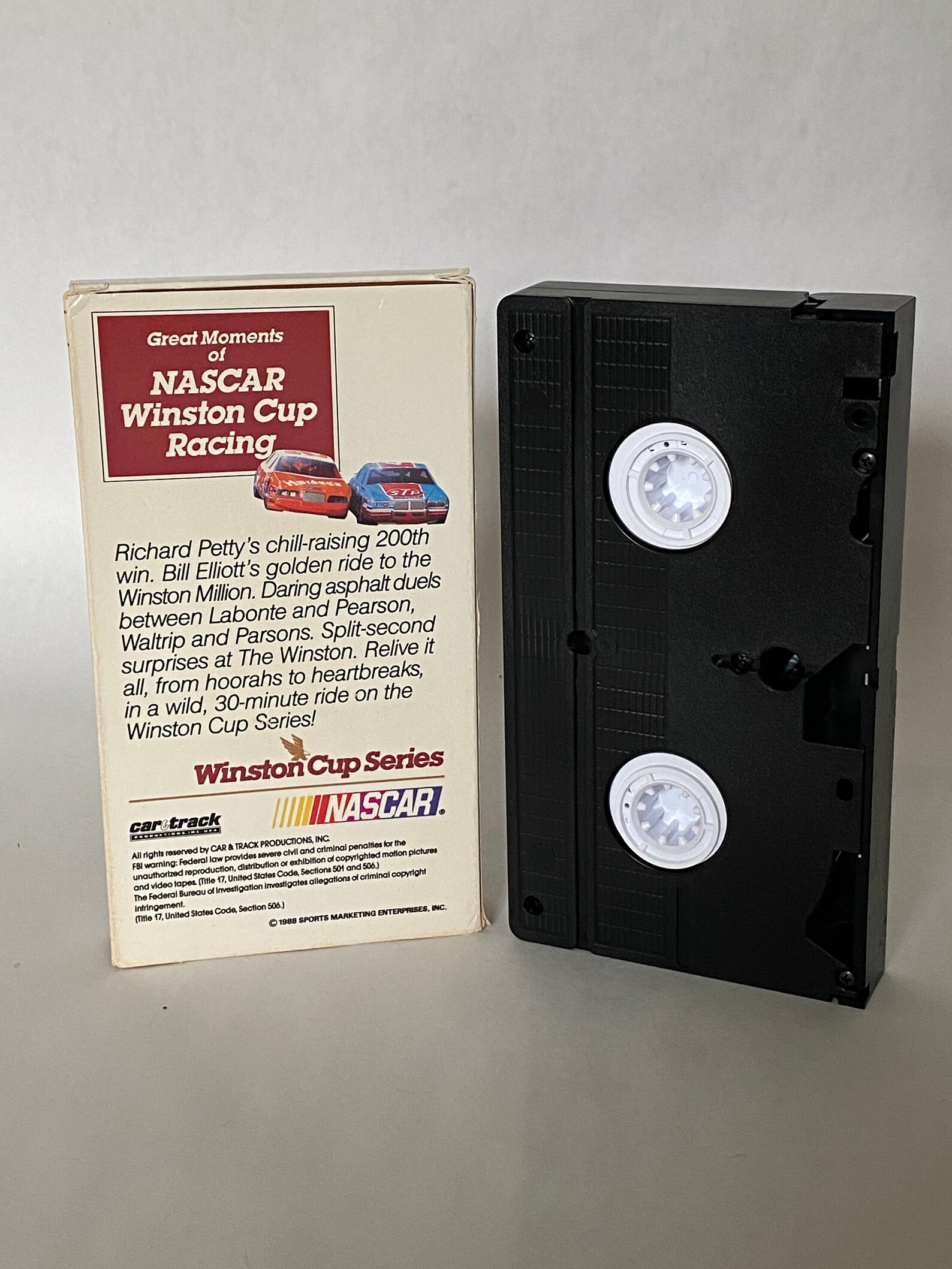 Vintage Great Moments of NASCAR Winston Cup Racing VHS Movie - Etsy