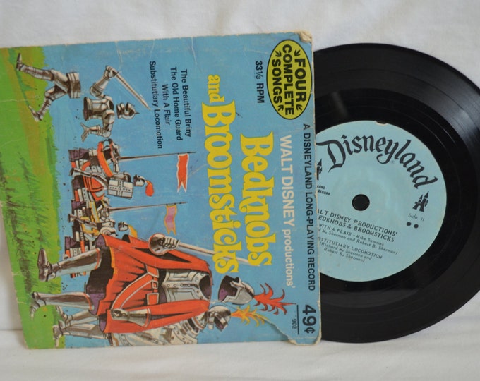 Walt Disney's Bedknobs and Broomsticks Vintage Record - Etsy