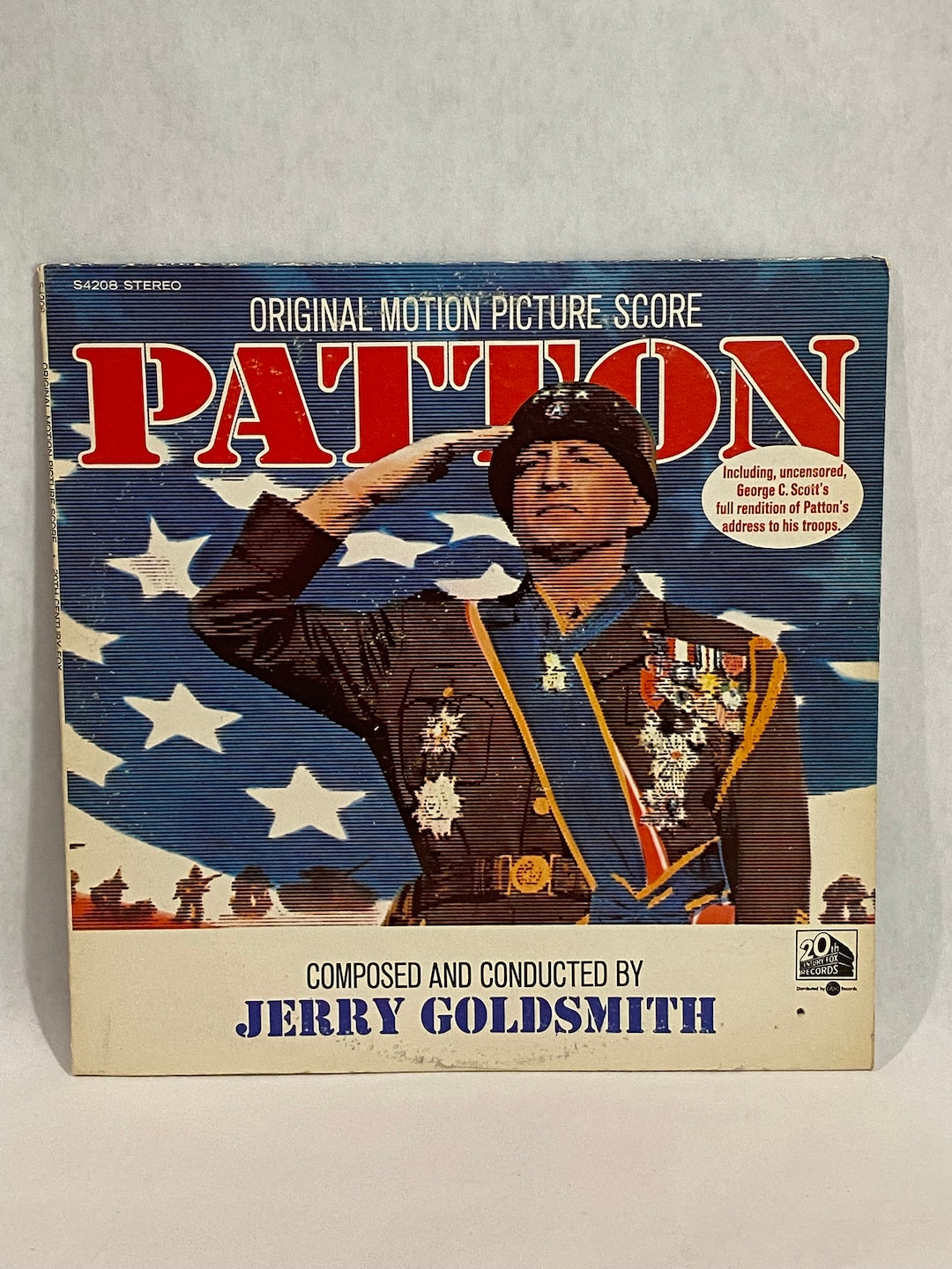 Vintage Vinyl Soundtrack Record PATTON Album S-4208 - Etsy