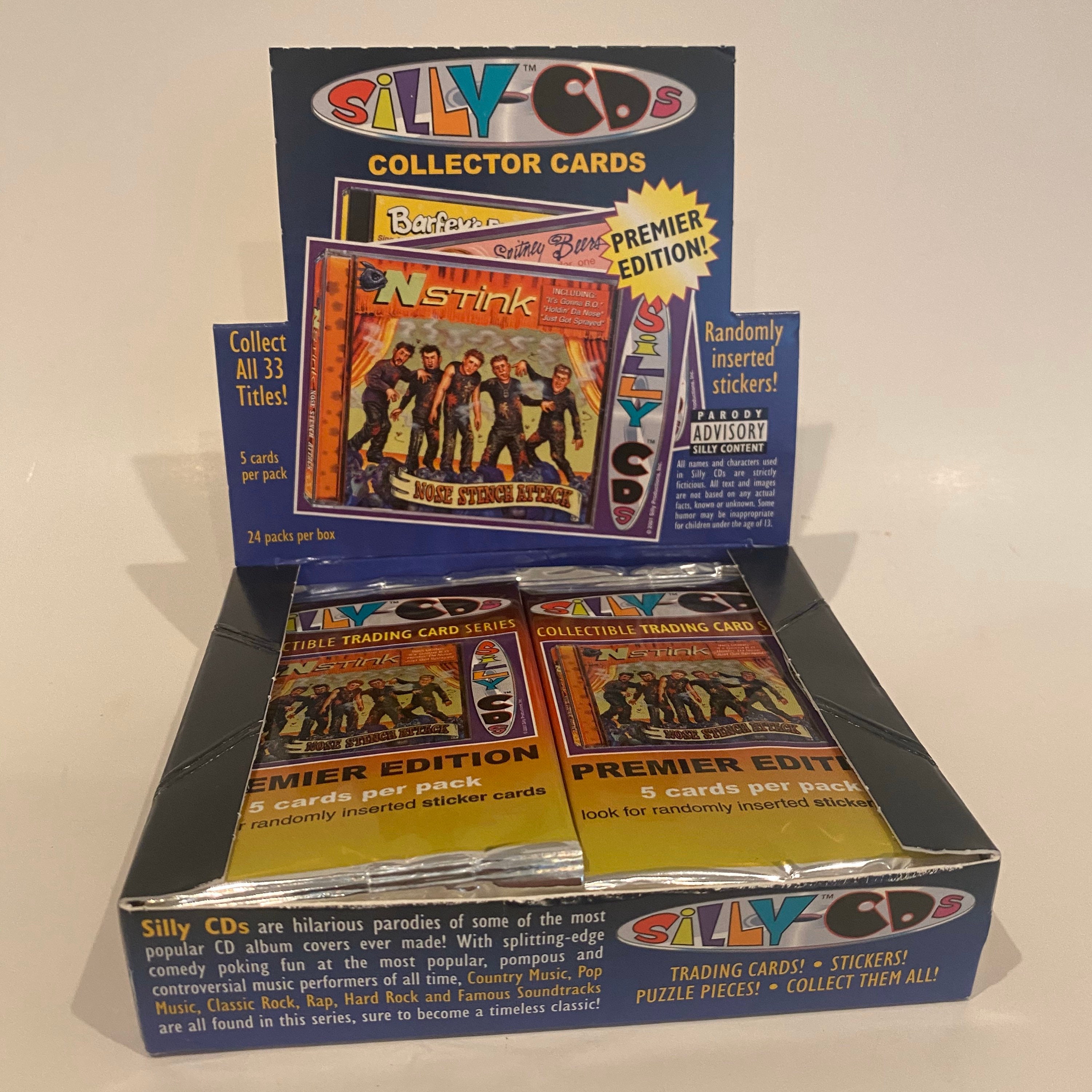 Vintage Premier Edition Silly CDs Collector Trading Cards | Etsy