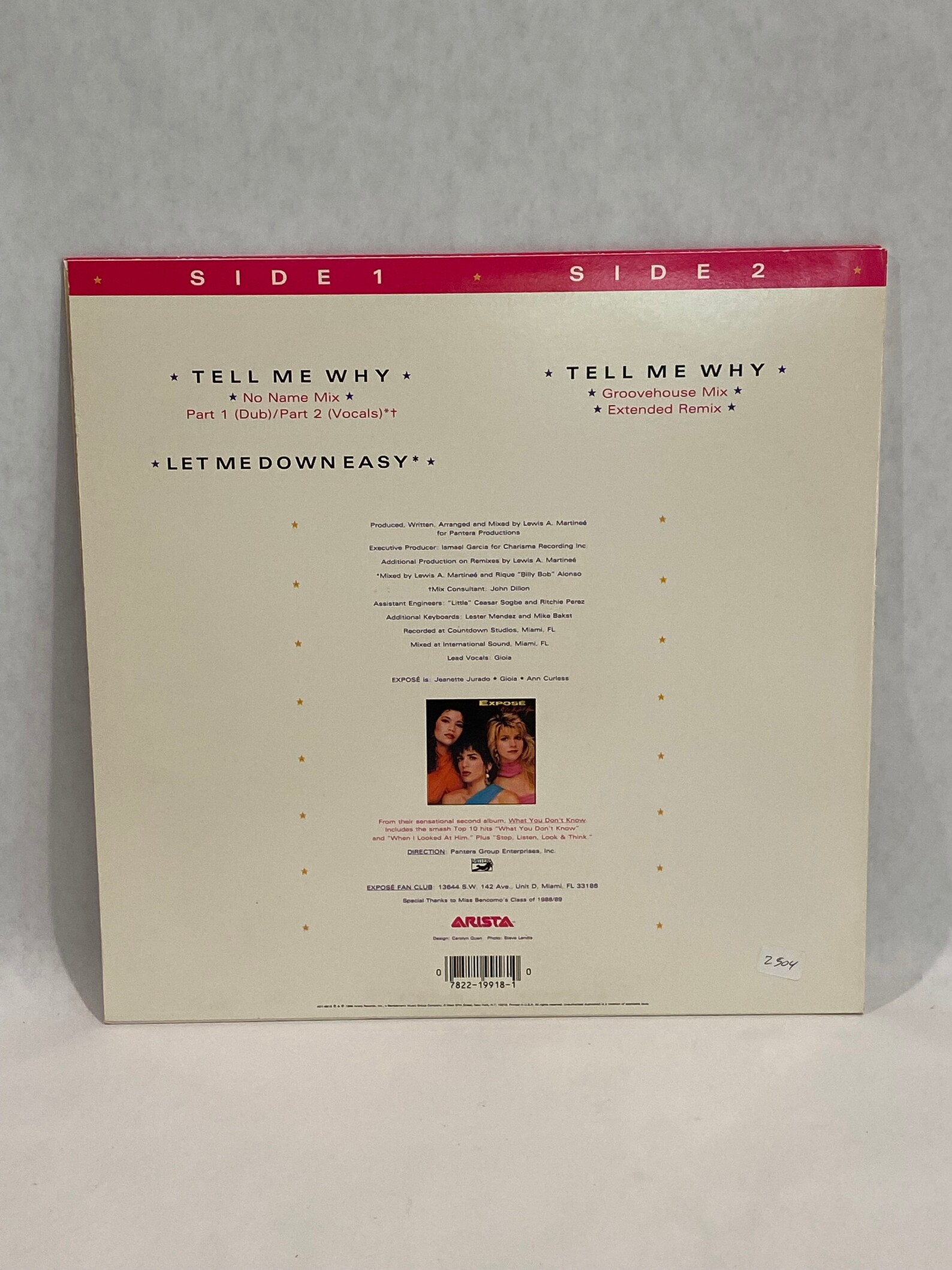 Vintage Vinyl Record Expose: Tell Me Why Album ADI-9918 - Etsy