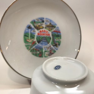 Vintage Six Flags MAGIC MOUNTAIN Souvenir Tea Cup and Saucer - Etsy