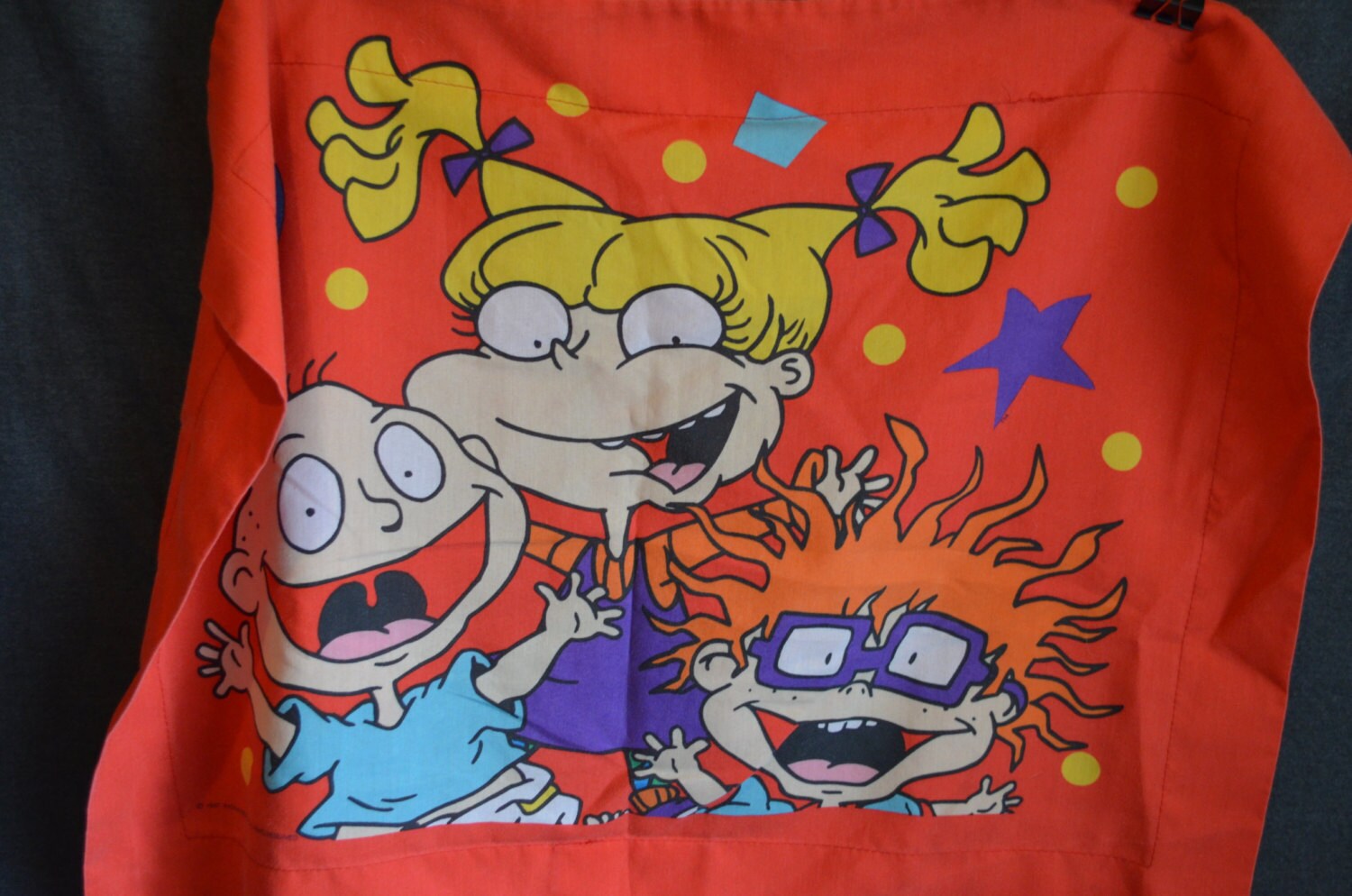 Vintage Red RUGRATS Funda de almohada para niños | Etsy